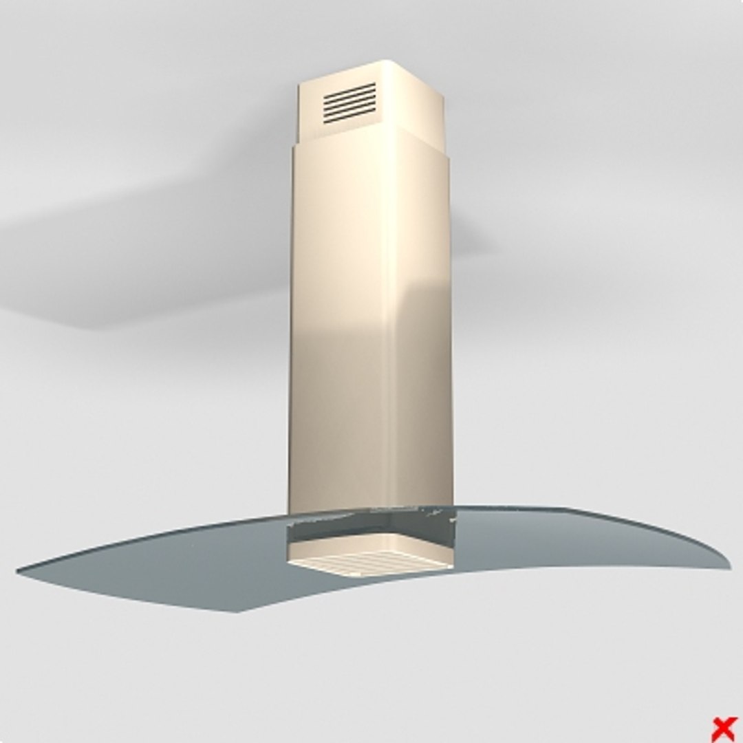 kitchen air cleaner 3d model