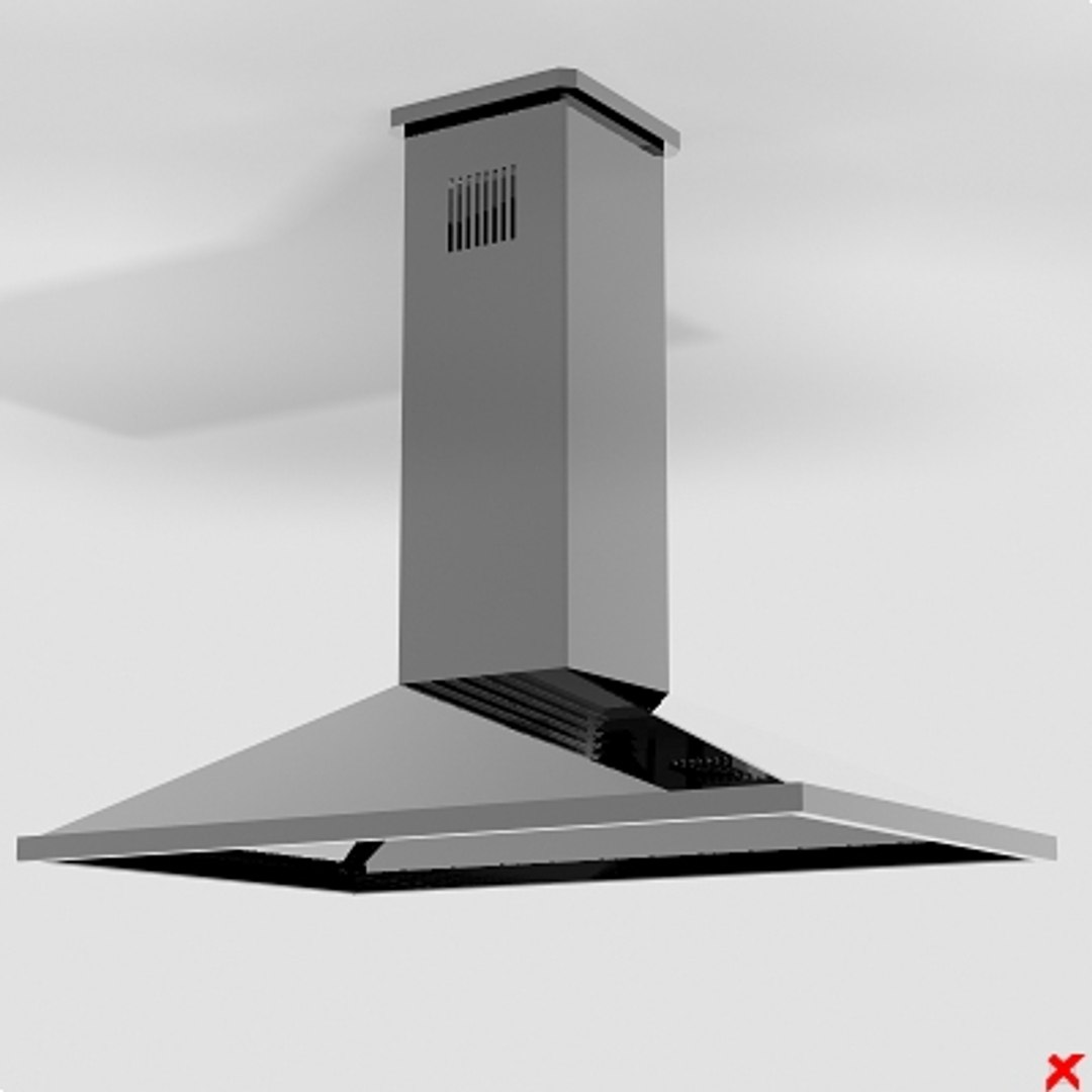 kitchen air cleaner 3d model