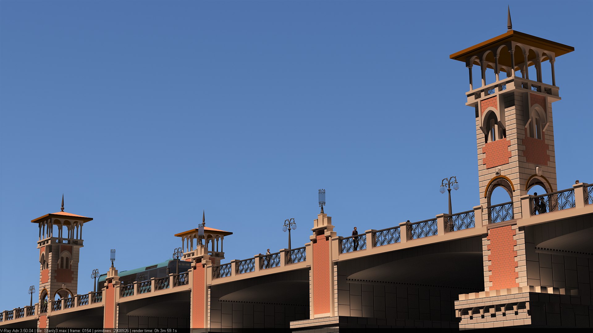 3D Stanley Bridge Model - TurboSquid 1196656