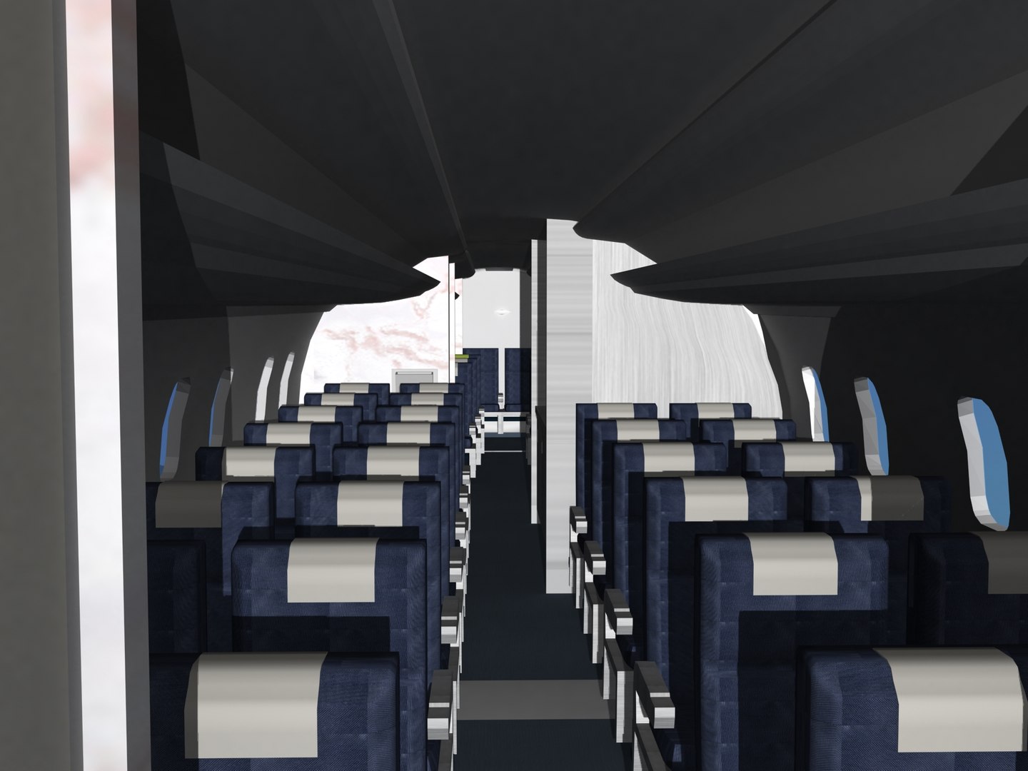 Base L188 Electra Lockheed 3d Model