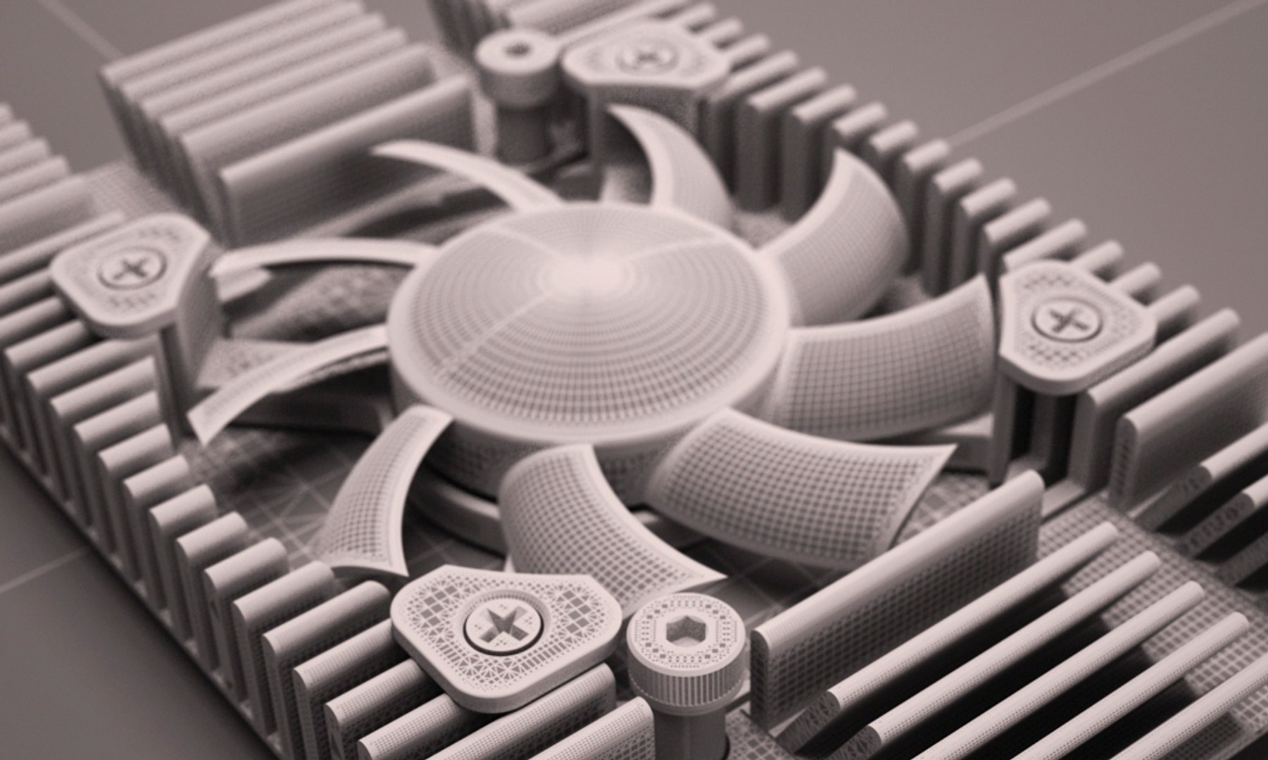 Heatsink Fan Cooling Max