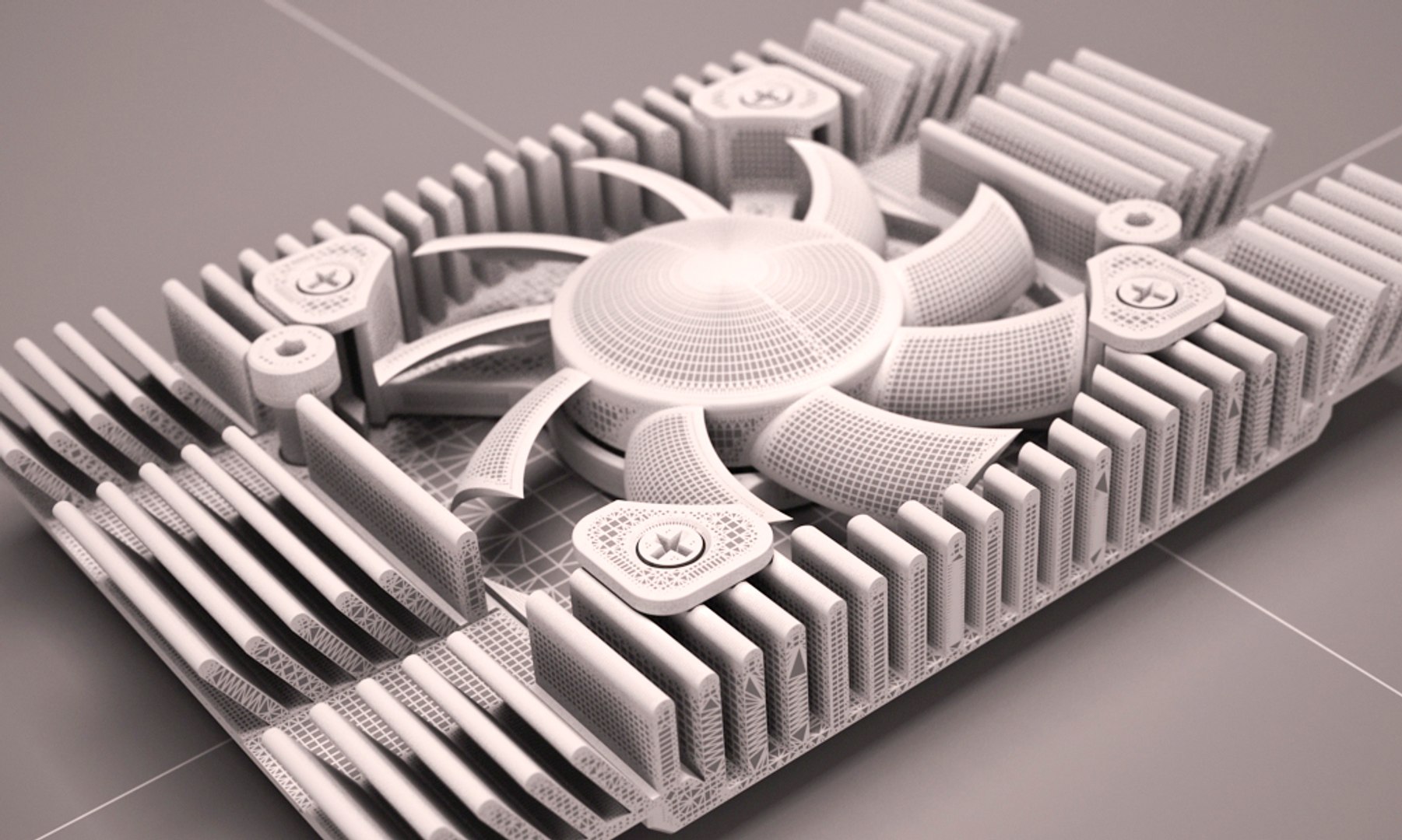 Heatsink Fan Cooling Max