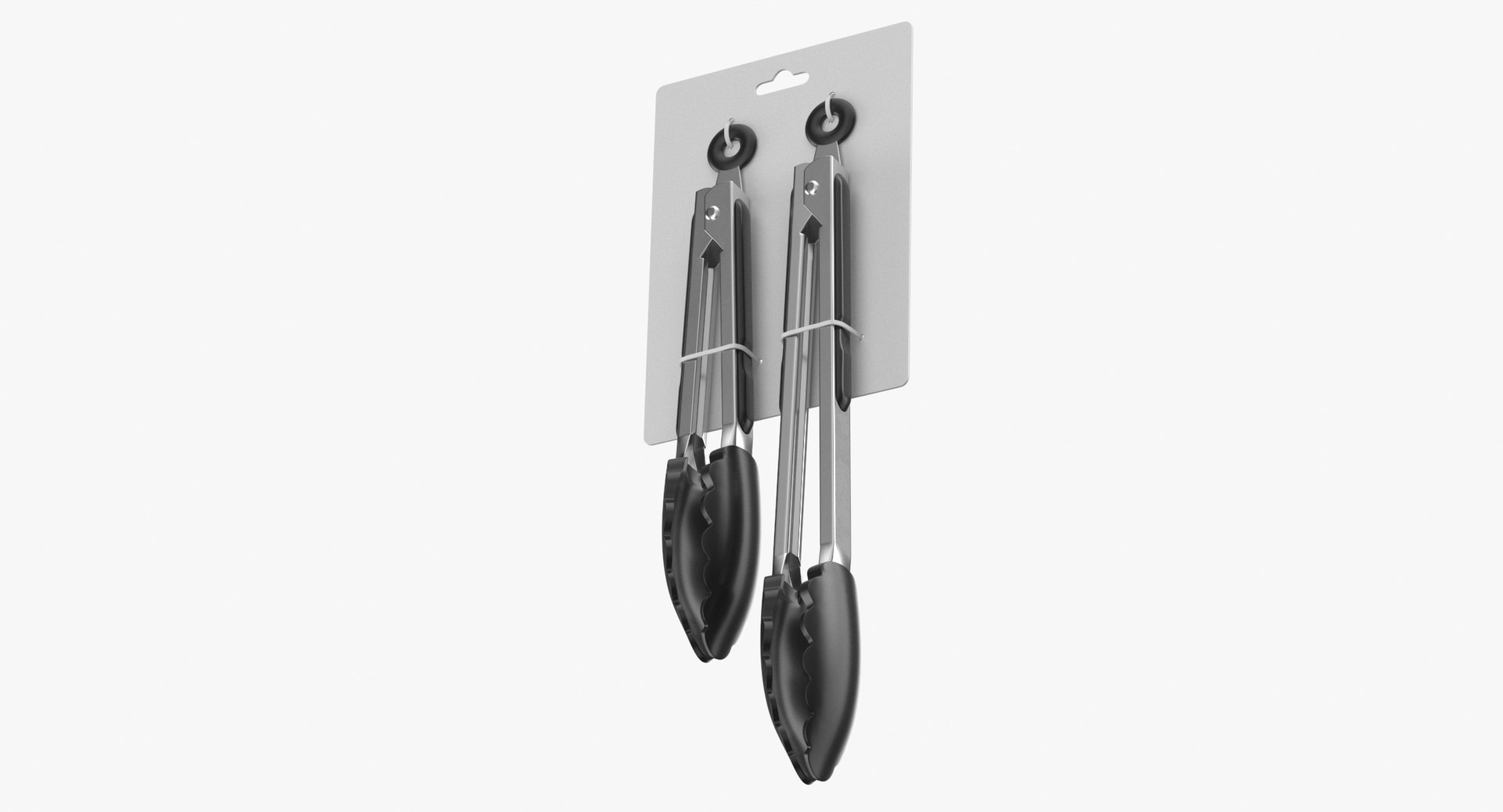 Tongs Type 02 Black Blank and Generic Label 3D model - TurboSquid 2134532