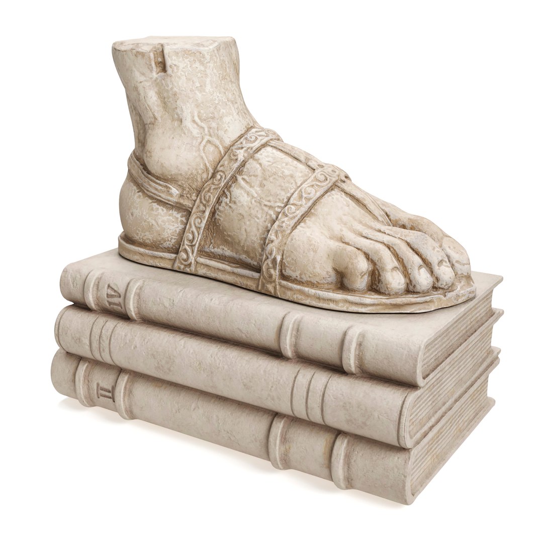 Roman foot sculpture 3D model - TurboSquid 1946114