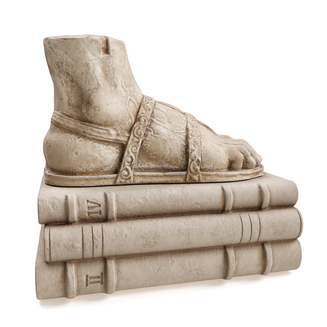 Roman foot sculpture 3D model - TurboSquid 1946114