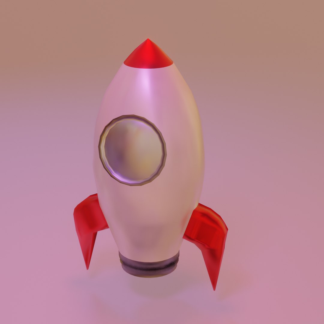 Rocket 3D Model - TurboSquid 1963204
