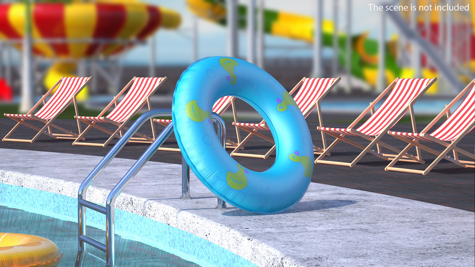 Inflatable Pool Float Ring 3D Model - TurboSquid 1485104