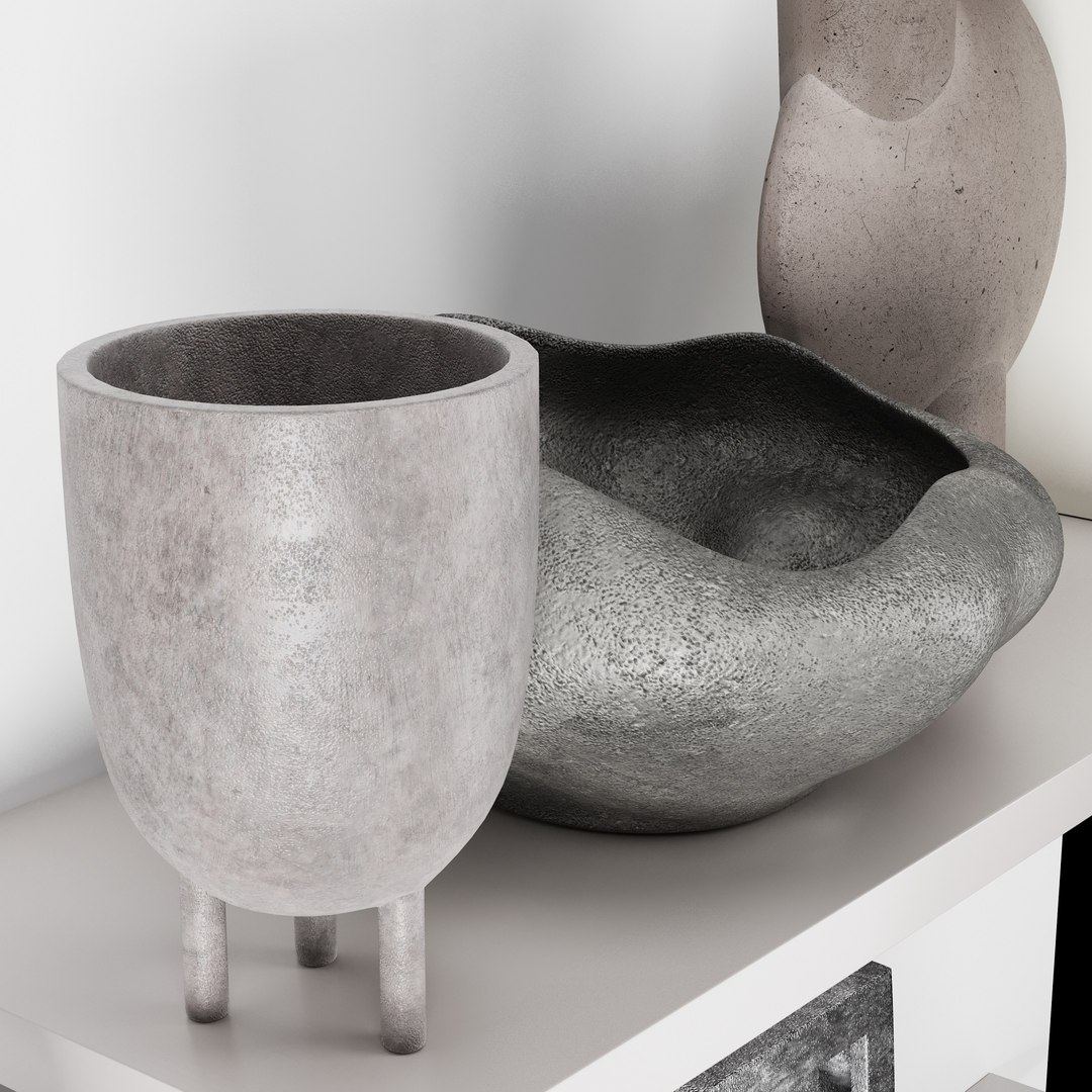 Decorative set 21- 101cph 3D - TurboSquid 2035686