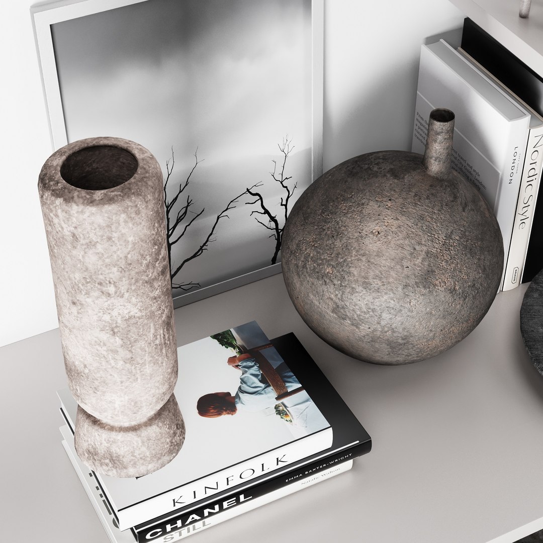 Decorative set 21- 101cph 3D - TurboSquid 2035686