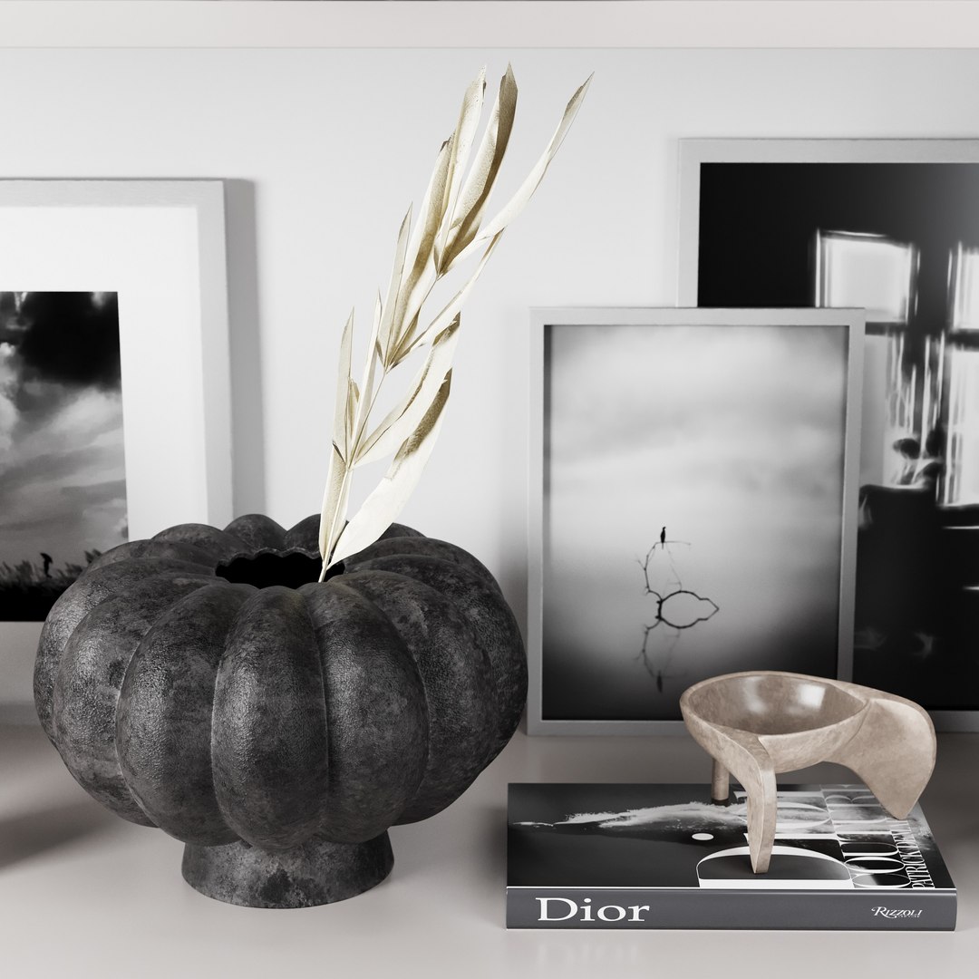 Decorative set 21- 101cph 3D - TurboSquid 2035686