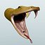 3d model of snake head