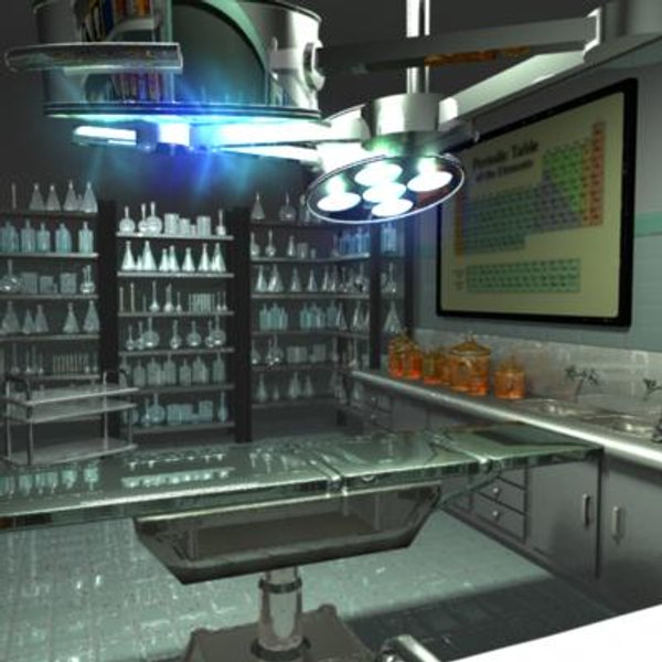Laboratory 3D Models for Download | TurboSquid