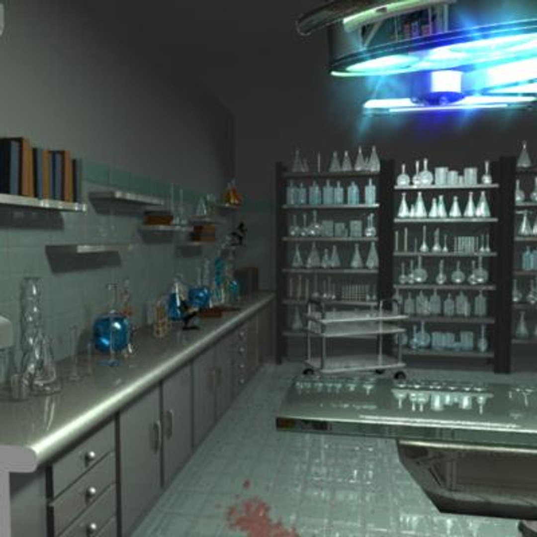 View Laboratory 3d Model