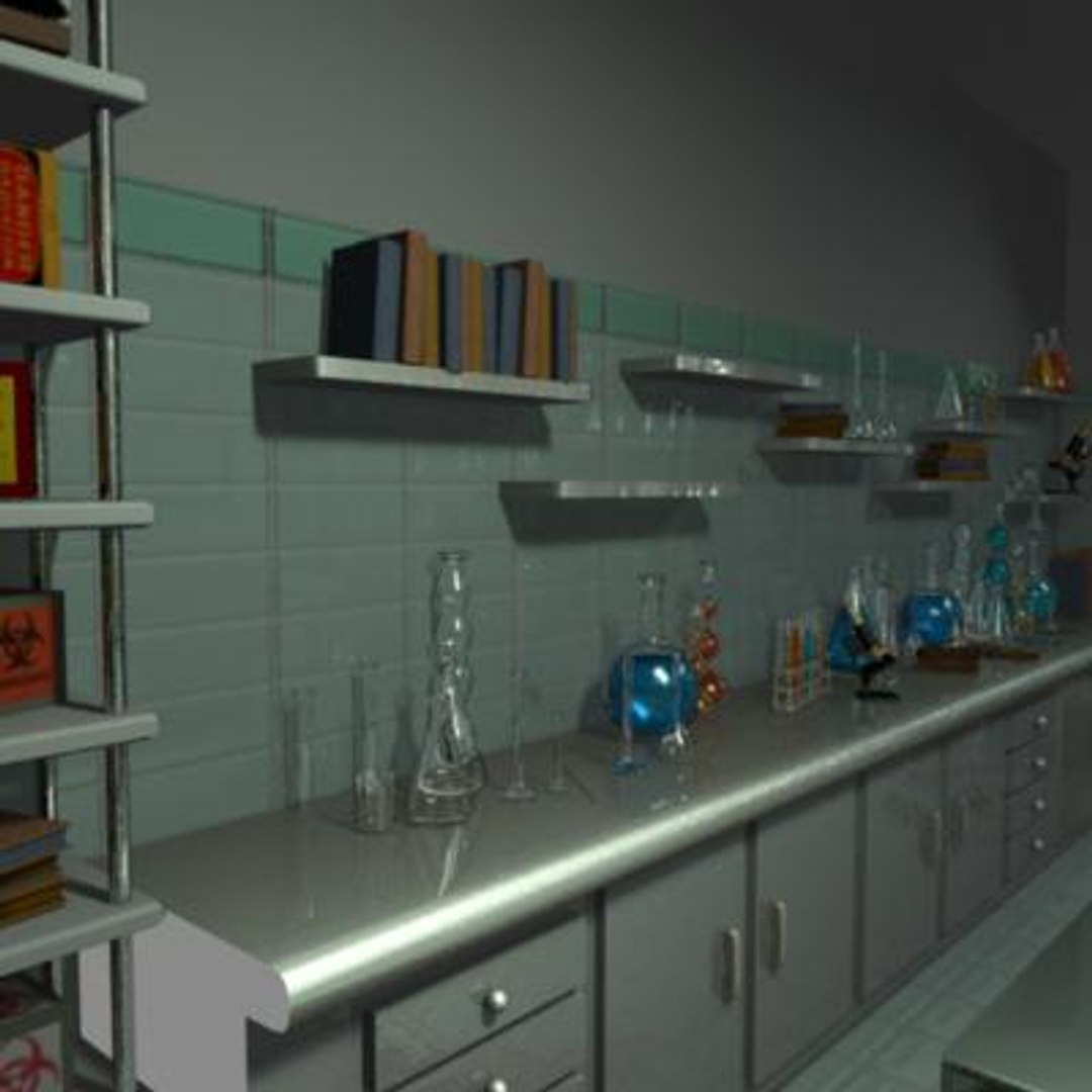 View Laboratory 3d Model