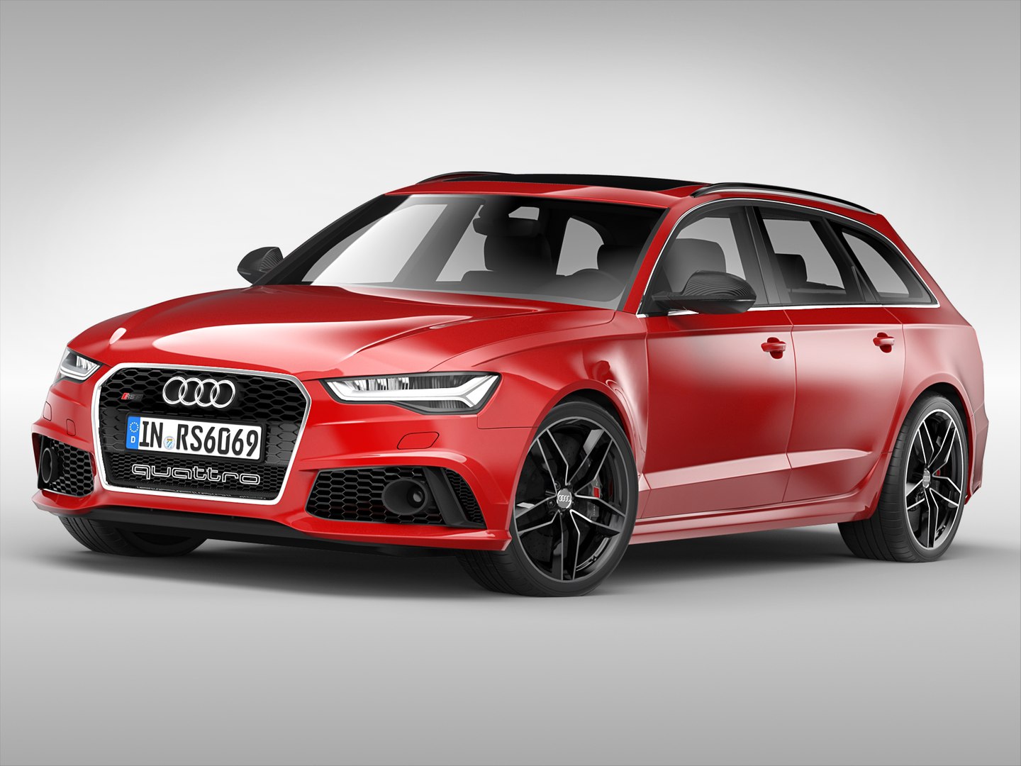 3d audi car