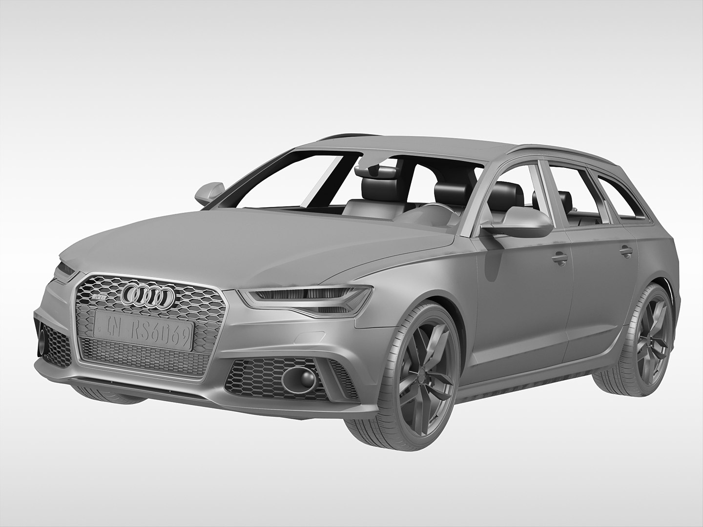 3d audi car
