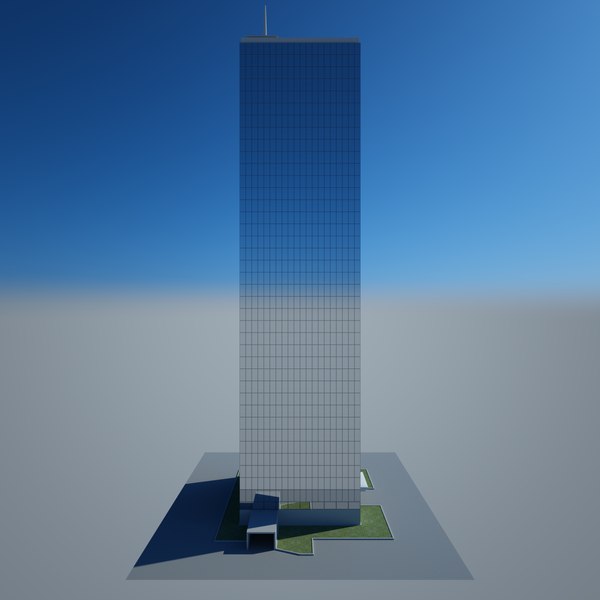 Simple Skyscraper 3D model - TurboSquid 1963667