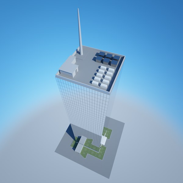 Simple Skyscraper 3D model - TurboSquid 1963667