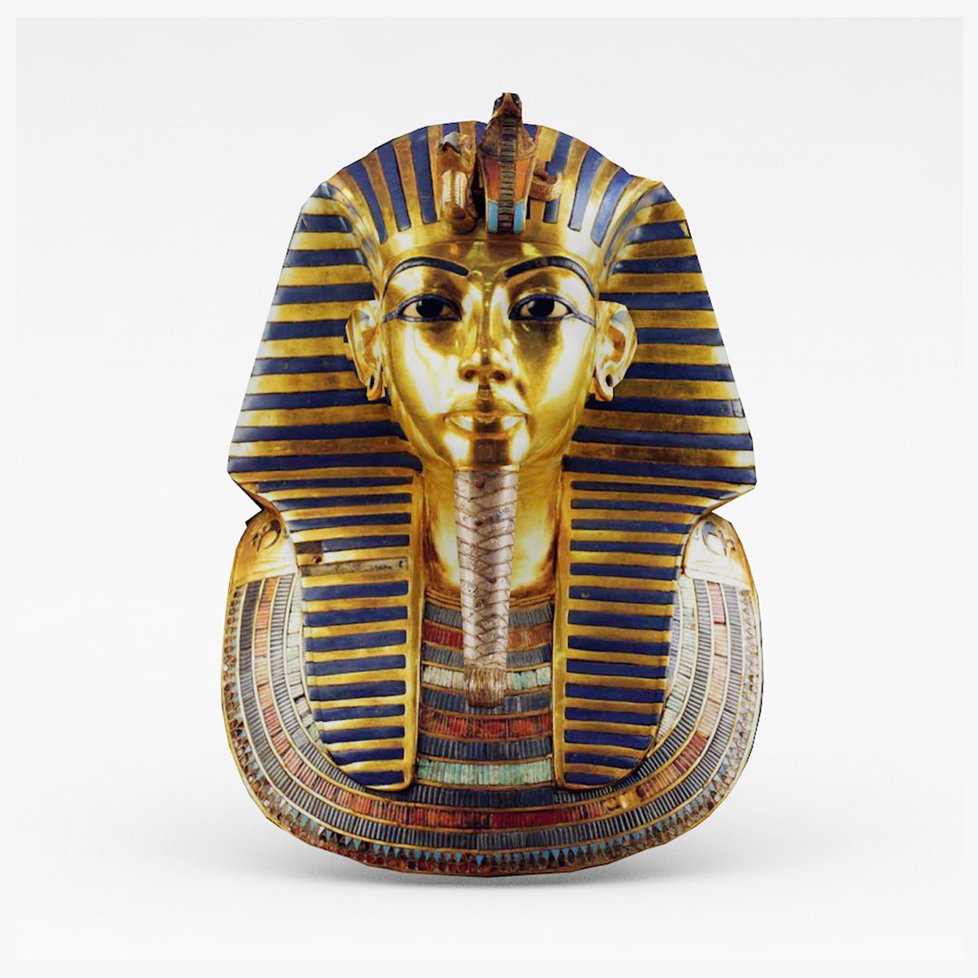 3D Mask Of Tutankhamun Model - TurboSquid 2048199
