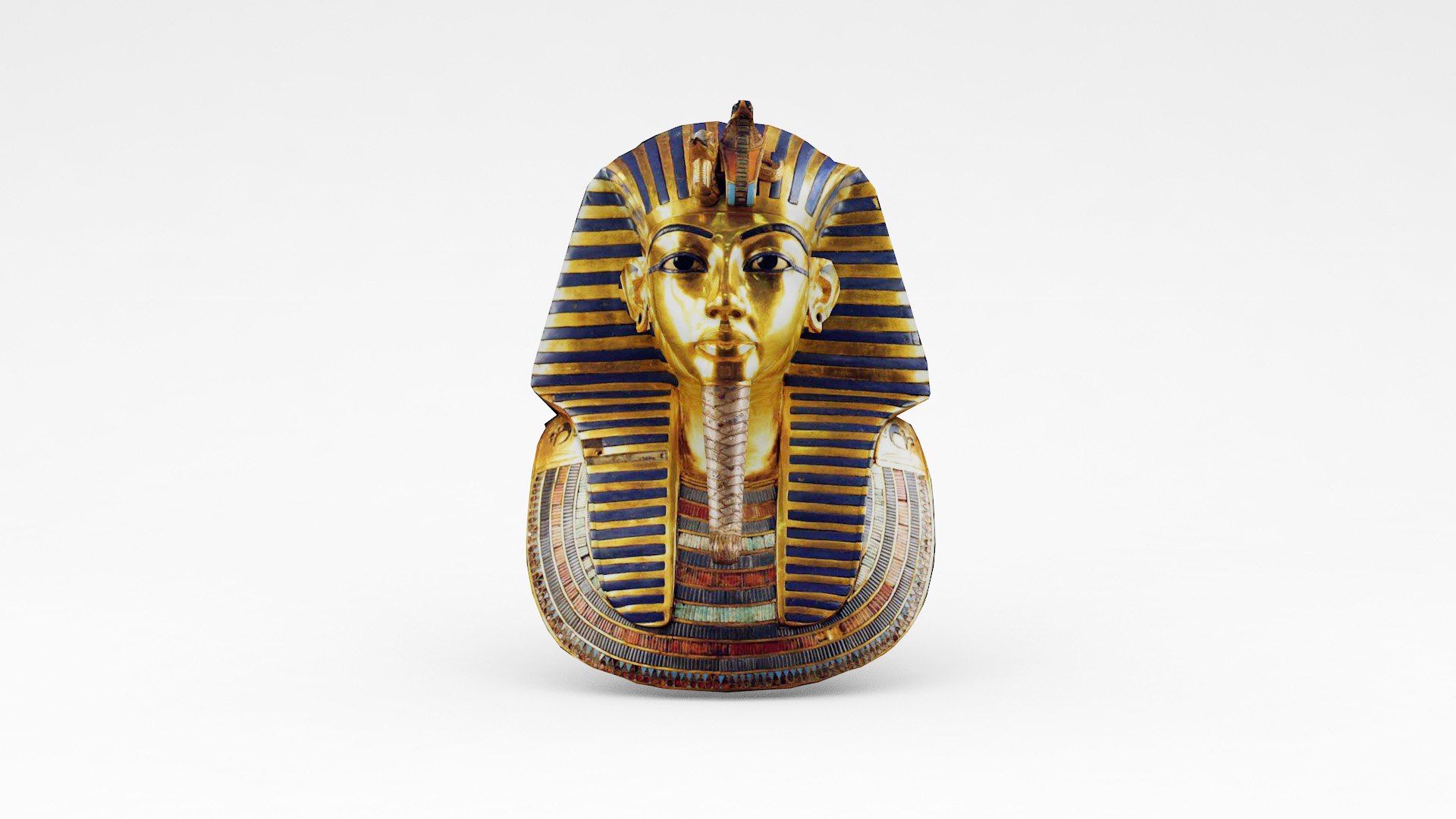3D Mask Of Tutankhamun Model - TurboSquid 2048199