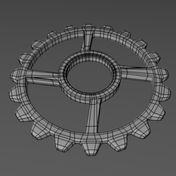gear wheels 3d model