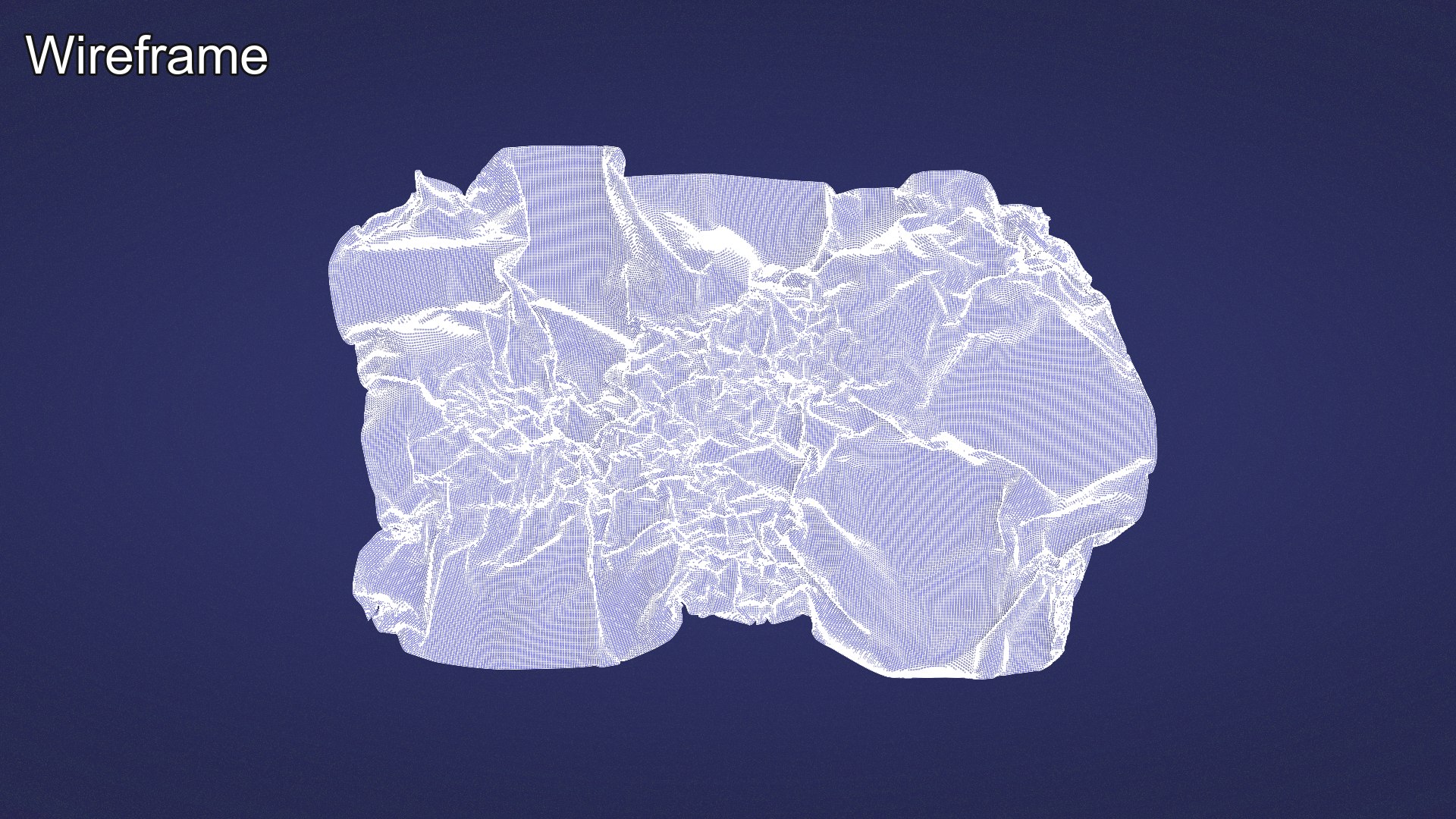 3D Animated Paper Crumpling Wide - TurboSquid 1795153