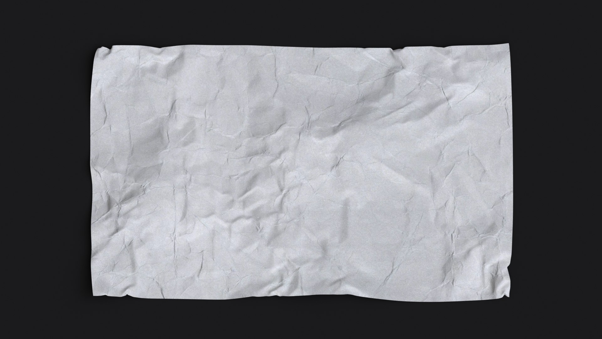 3D Animated Paper Crumpling Wide - TurboSquid 1795153