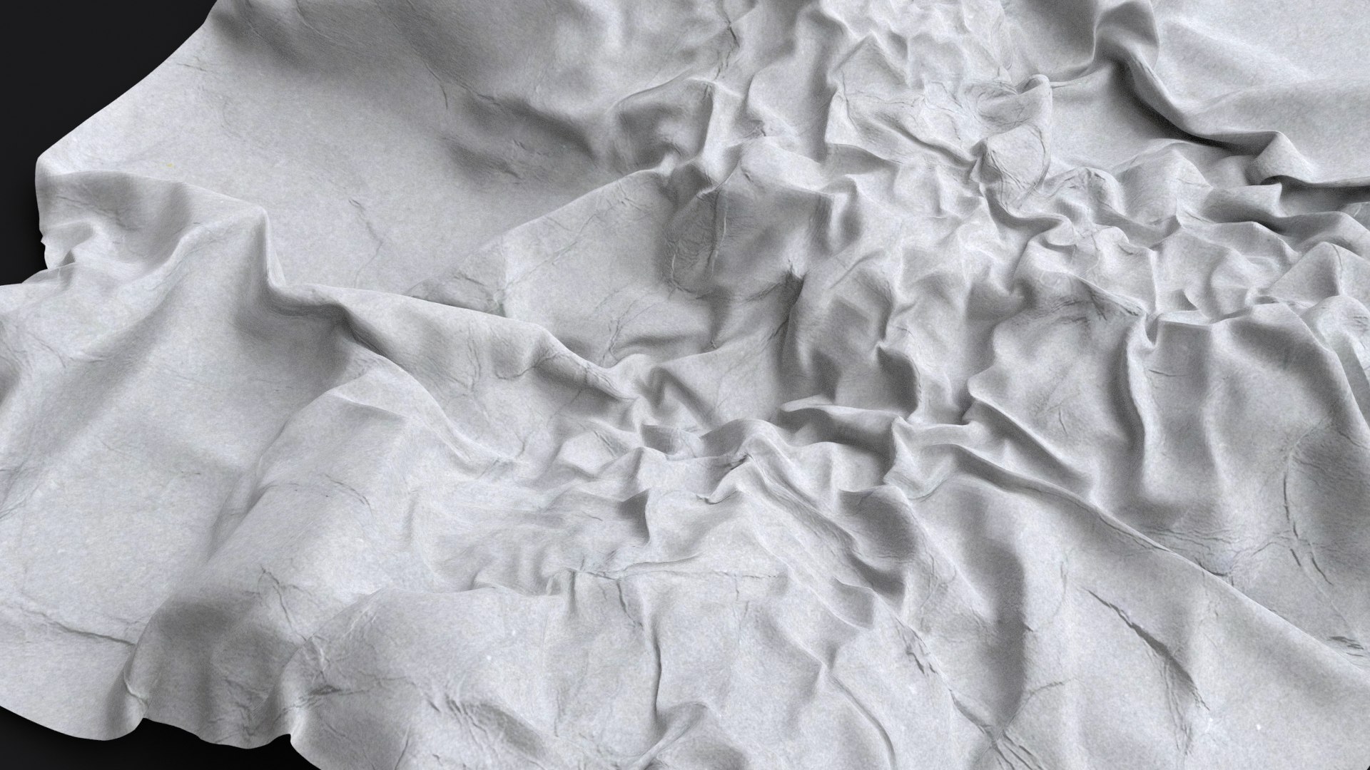 3D Animated Paper Crumpling Wide - TurboSquid 1795153