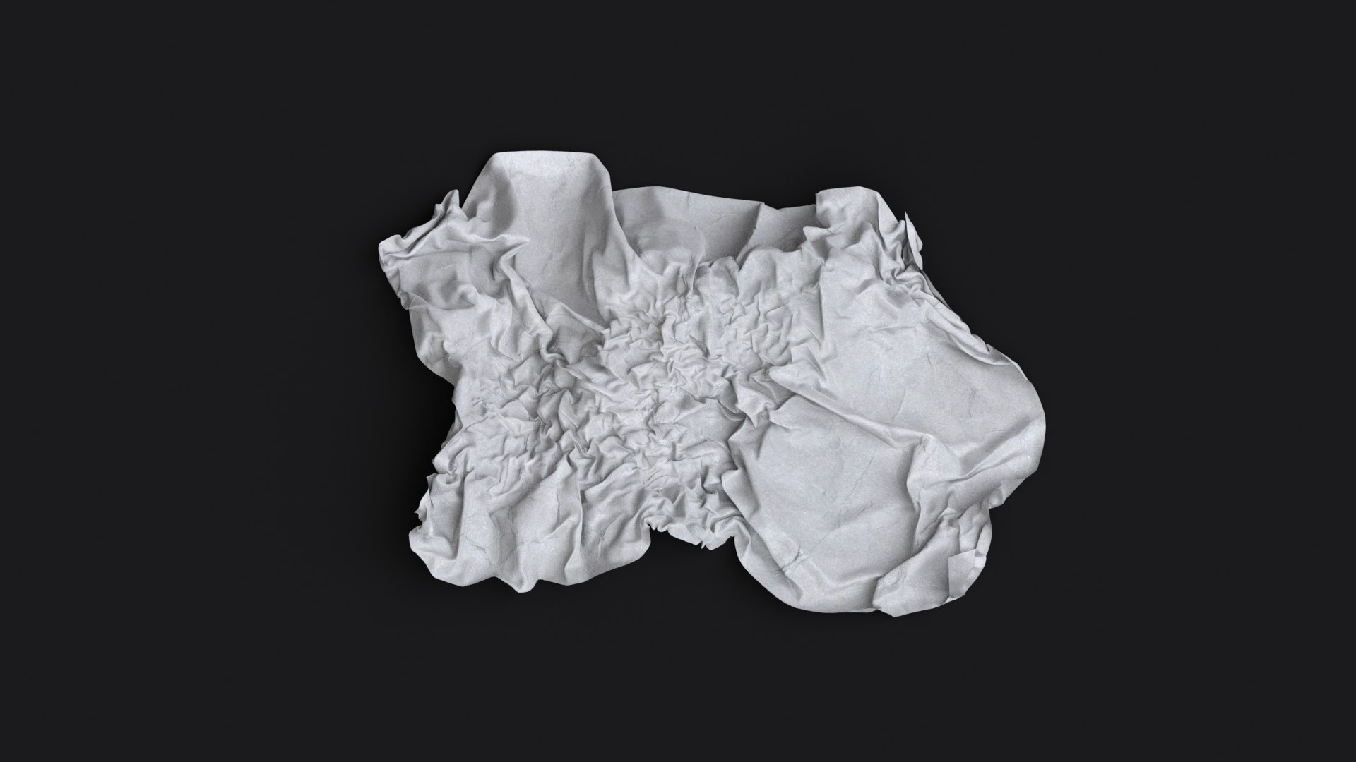 3D Animated Paper Crumpling Wide - TurboSquid 1795153