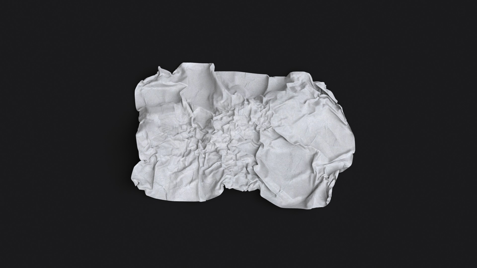 3D Animated Paper Crumpling Wide - TurboSquid 1795153