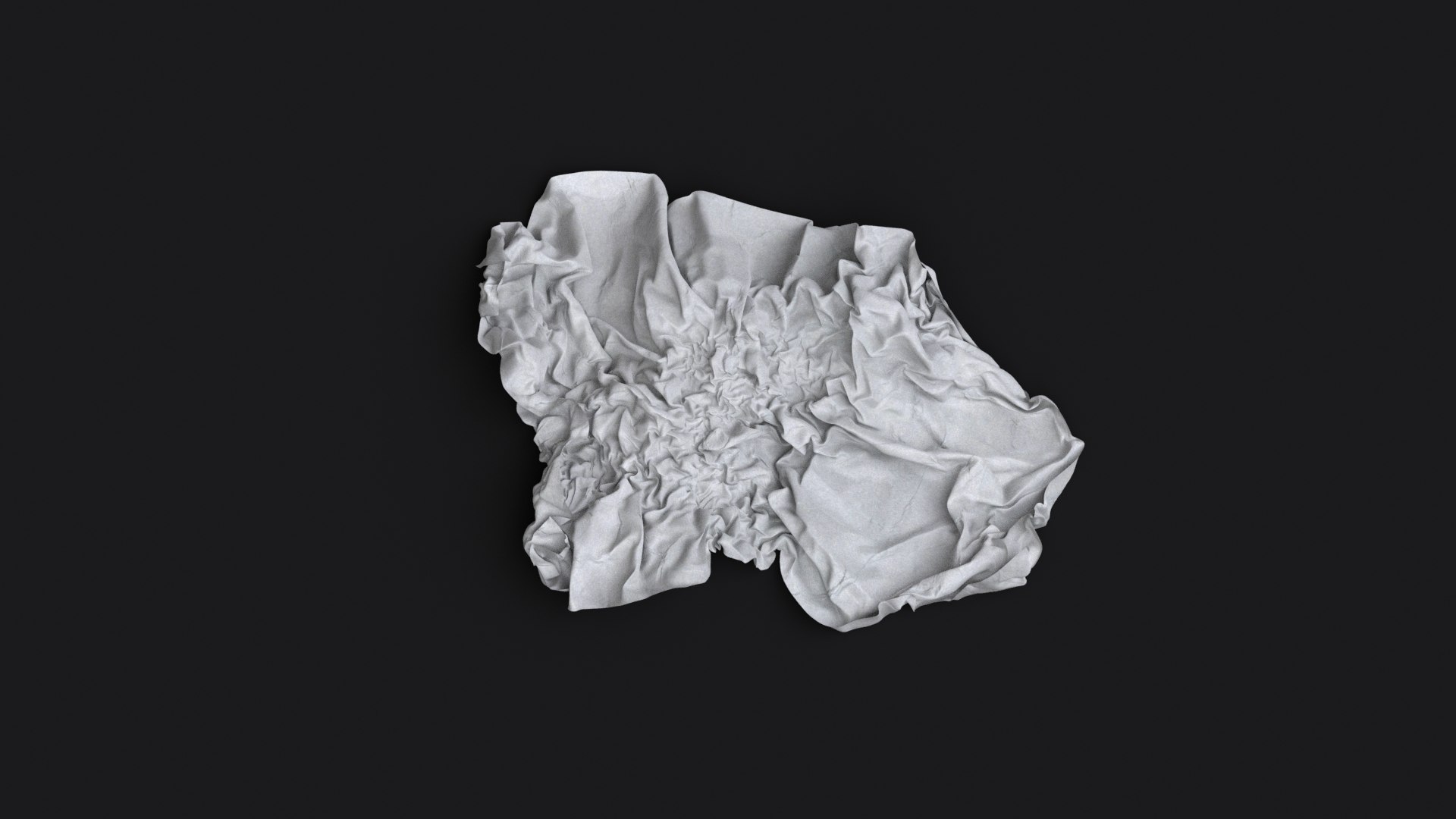 3D Animated Paper Crumpling Wide - TurboSquid 1795153