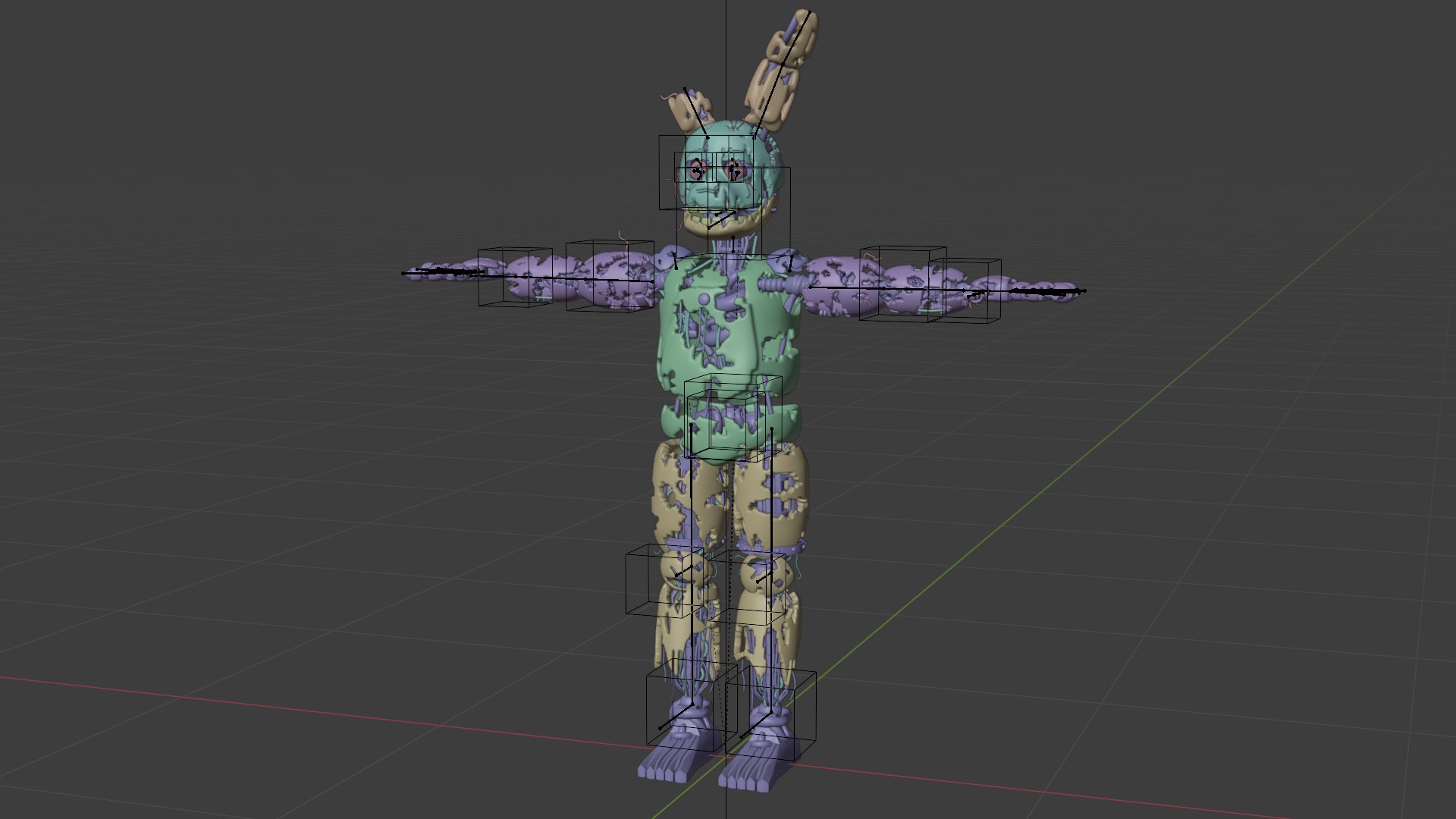 3D FNaF Springtrap Model - TurboSquid 2412314