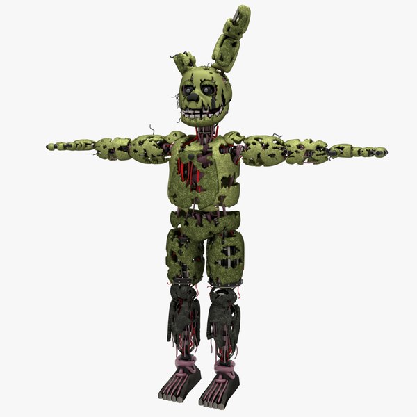 modèle 3D de FNaF Springtrap - TurboSquid 2412314