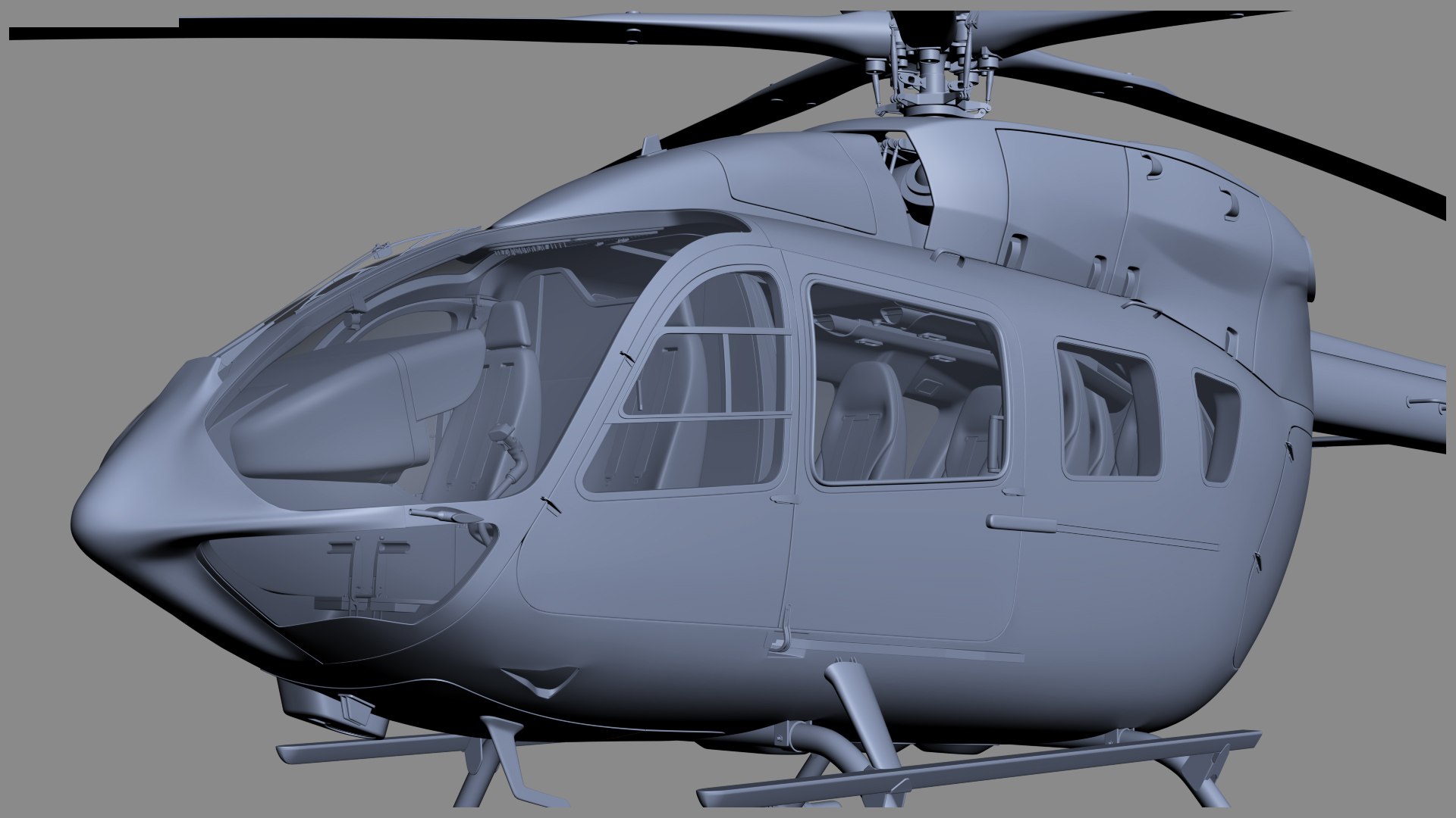 Airbus H145 Corporate 3D model - TurboSquid 2112926