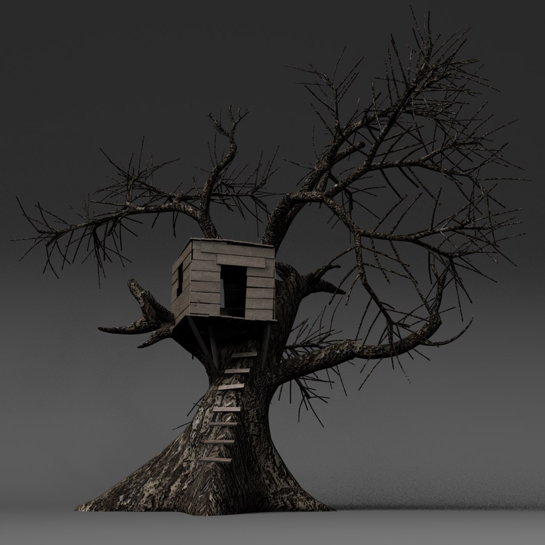 Tree Treehouse Obj