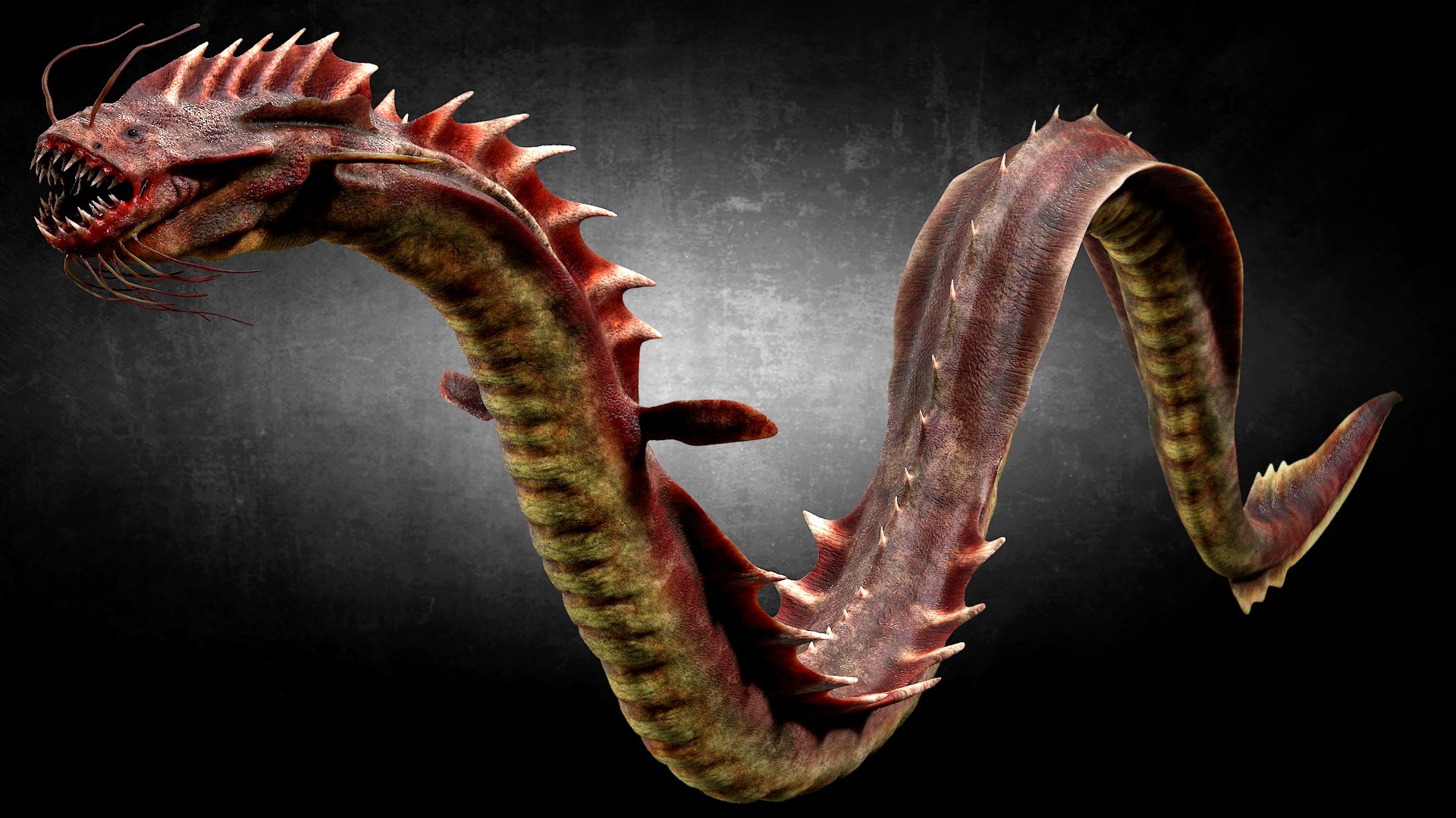 3D Premium Sea Monsters Mega Pack 01 - TurboSquid 2157425