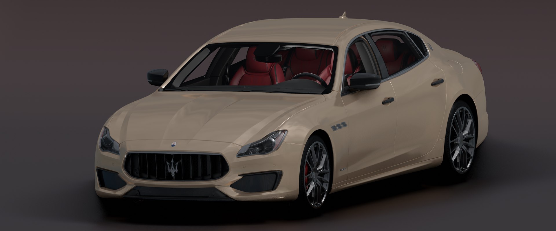 3D Maserati quatro gts -Photorealistic - TurboSquid 2071043