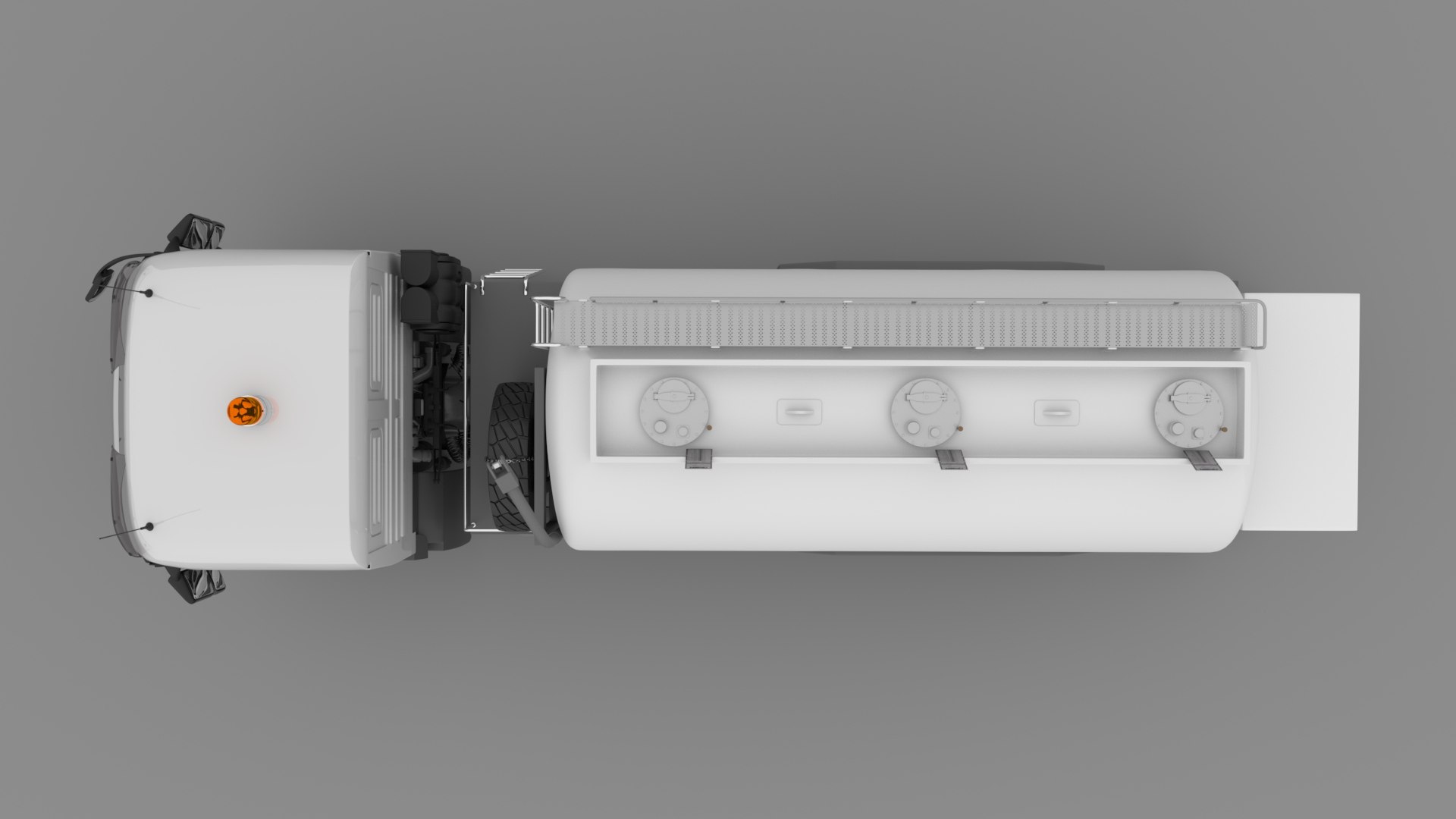 Mercedes ACTROS 4040-A 6x6 Fuel Tank 3D - TurboSquid 1981190