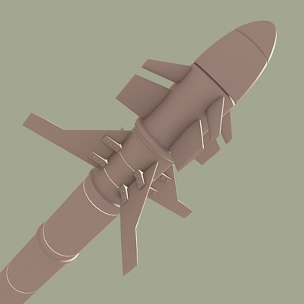 rocket 3d model