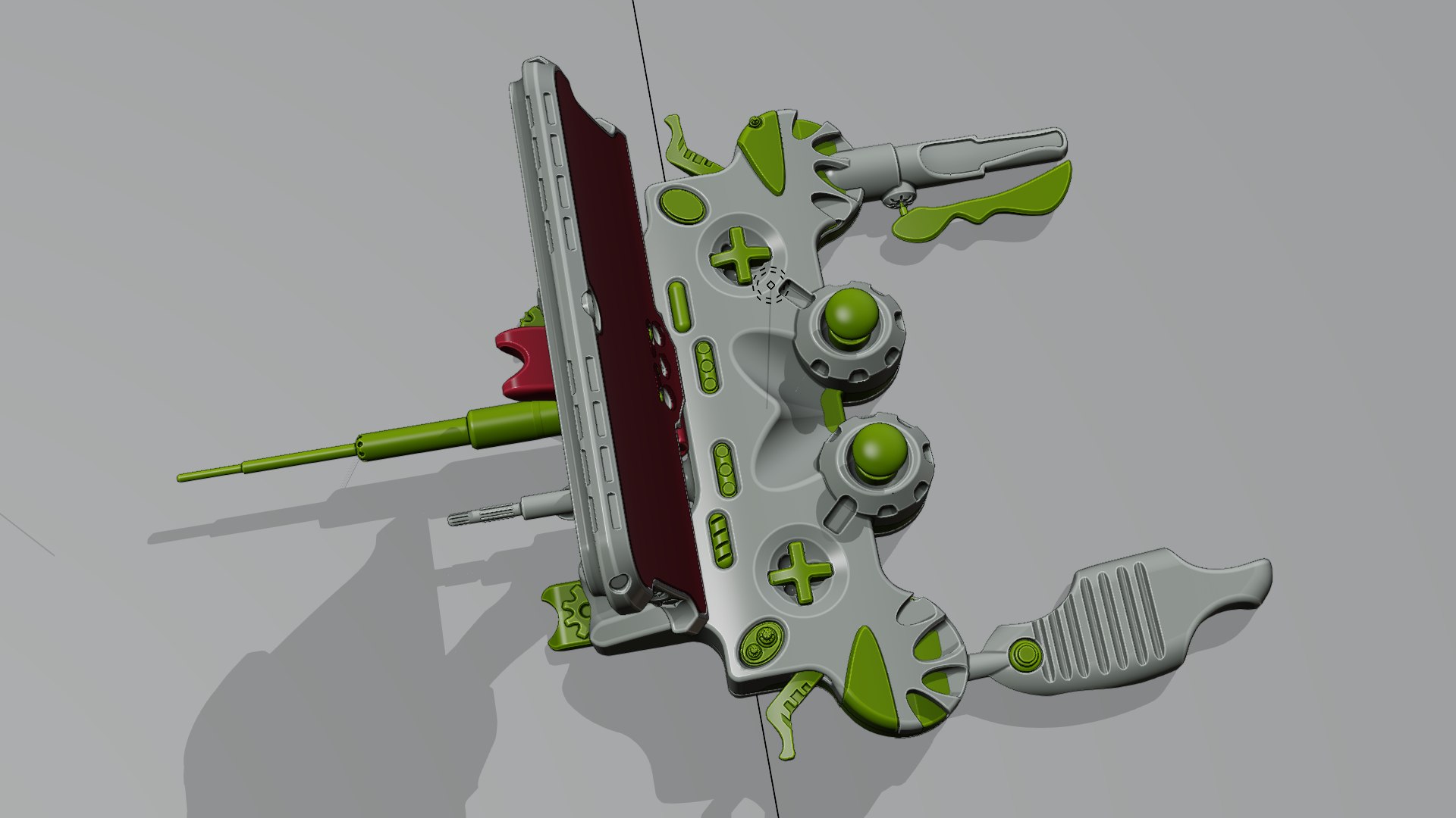 Sci-Fi Controller 3dHighPoly 3D - TurboSquid 2147491
