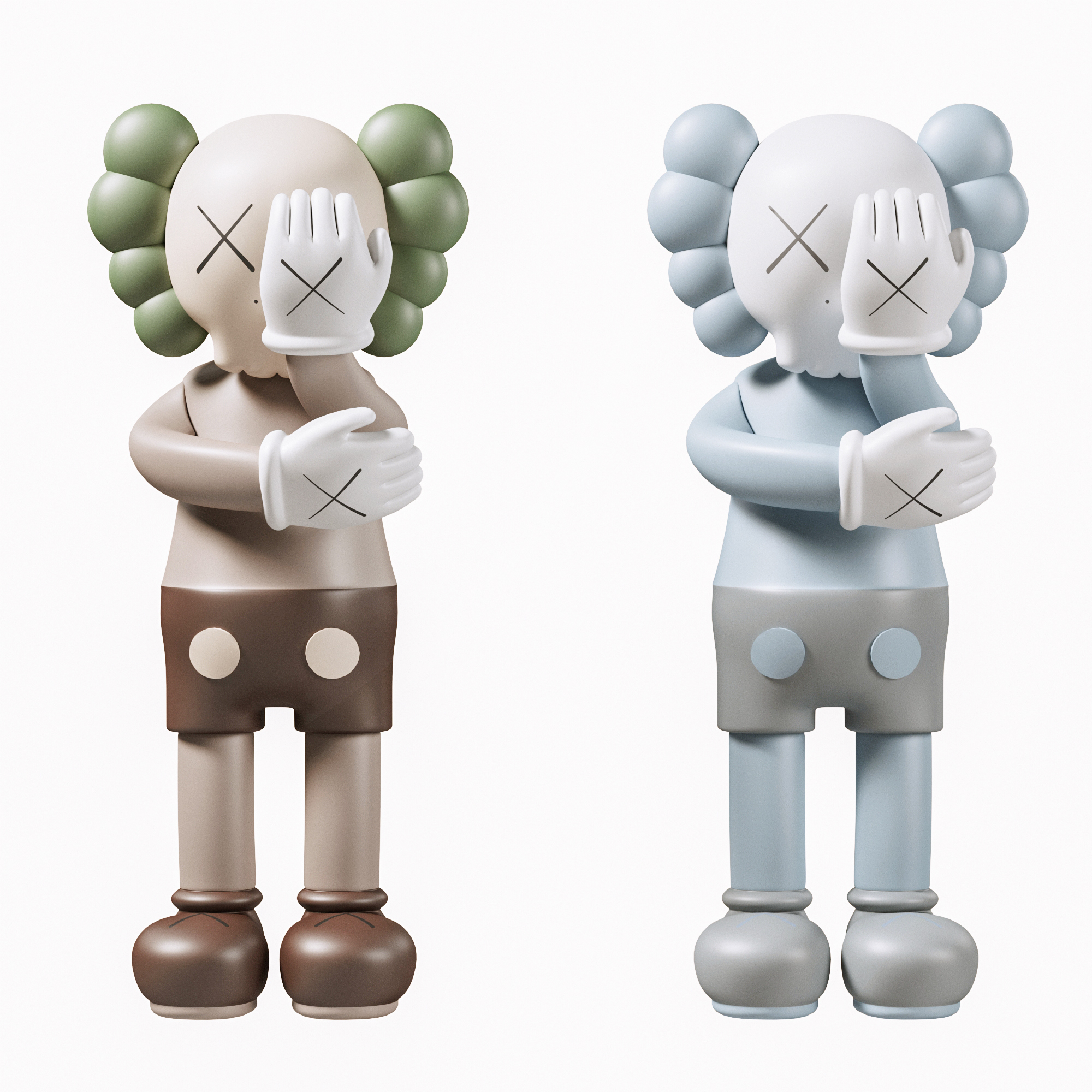3D Kaws Toys 08 - TurboSquid 1776826