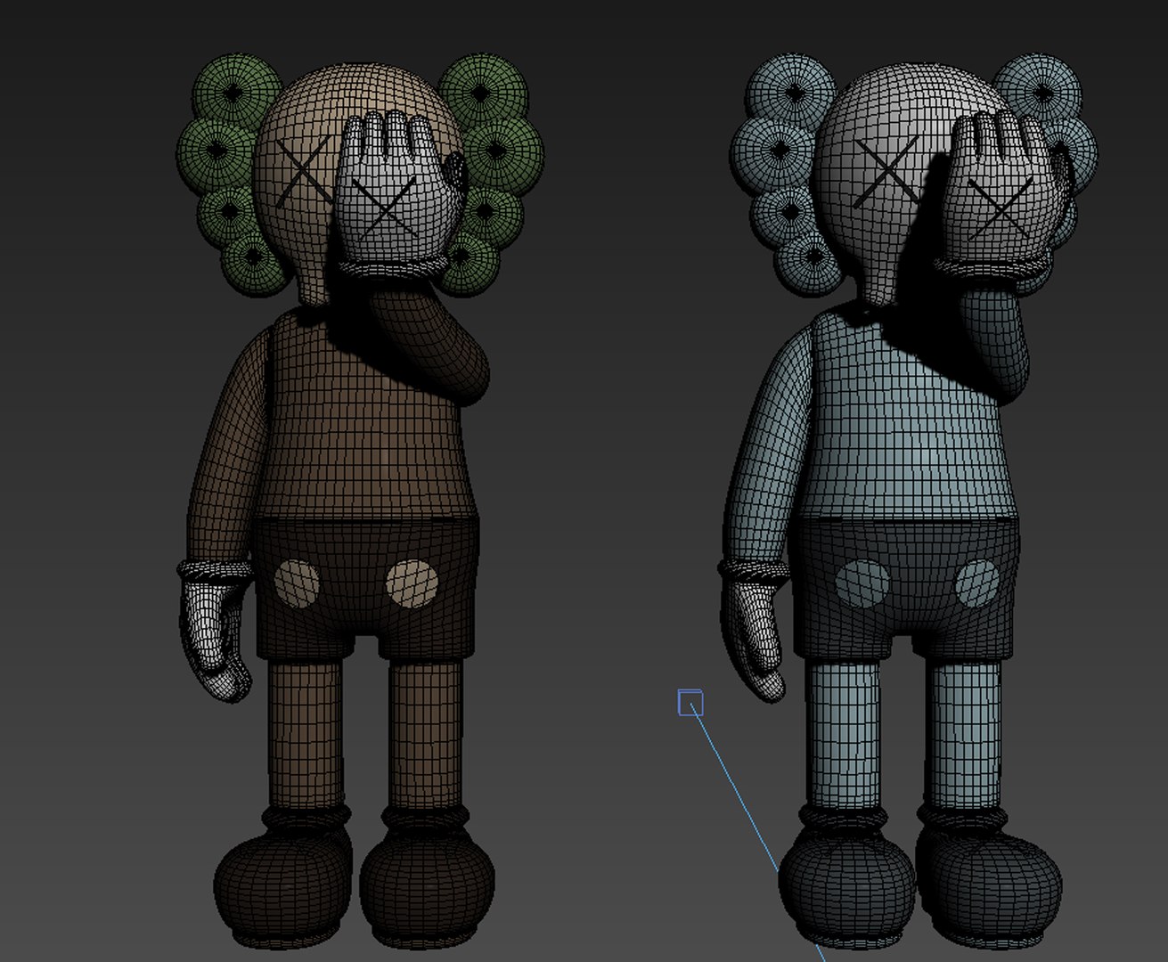 3D Kaws Toys 08 - TurboSquid 1776826