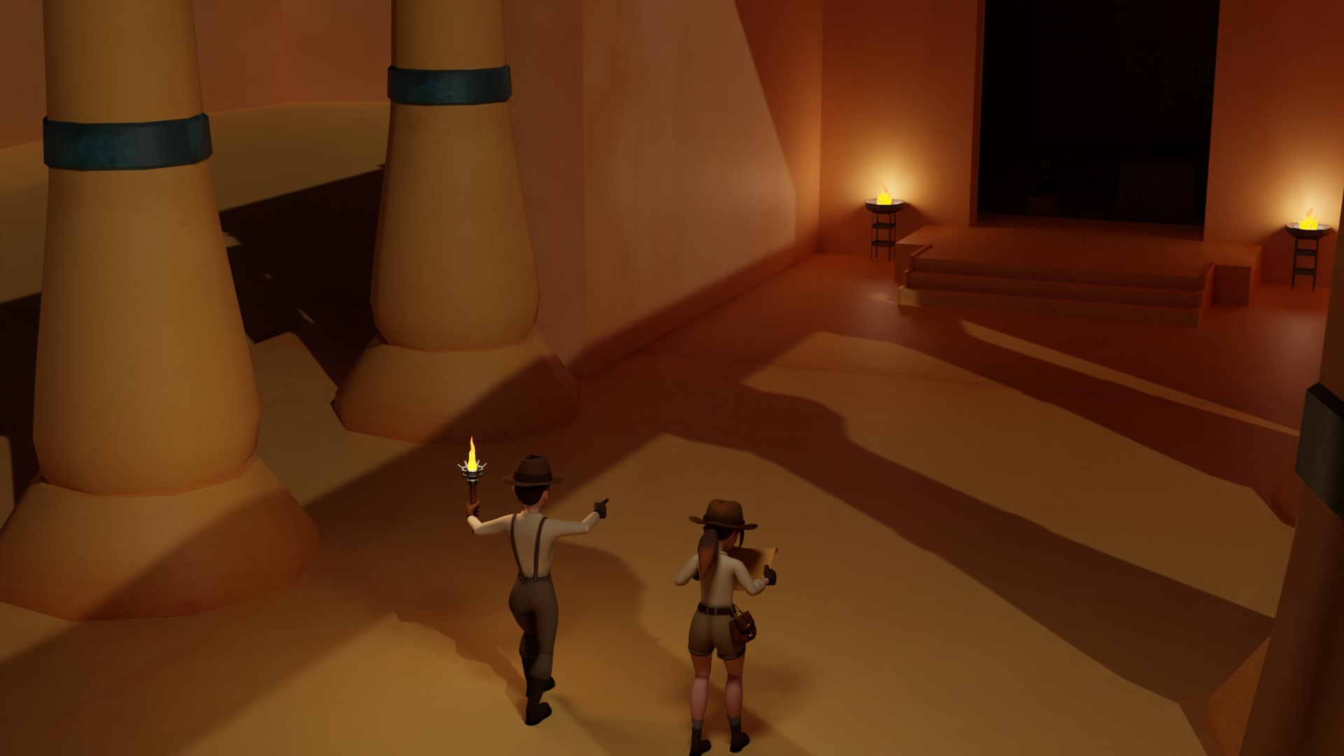 3D Treasure Hunters Model - TurboSquid 2040117