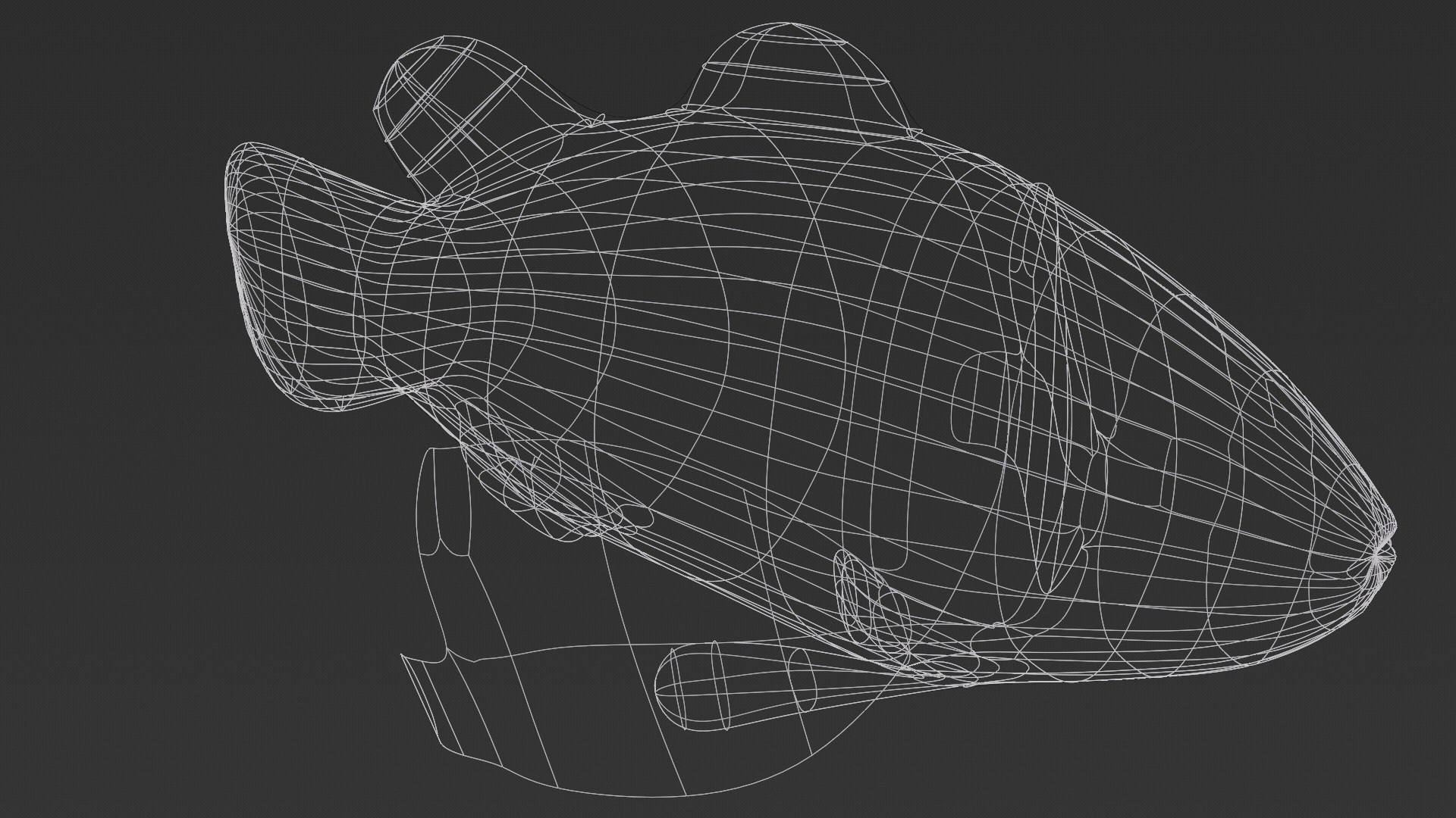 2xPack Goldfish And Snowfish 3D Model - TurboSquid 2426960