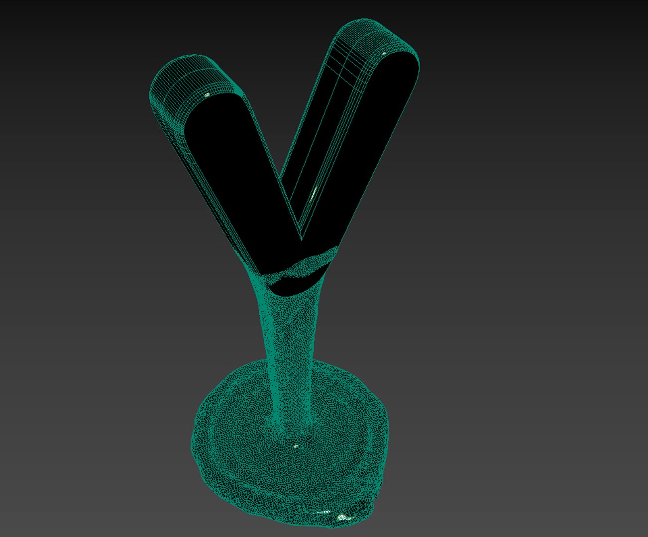 3D Letter - TurboSquid 1408534