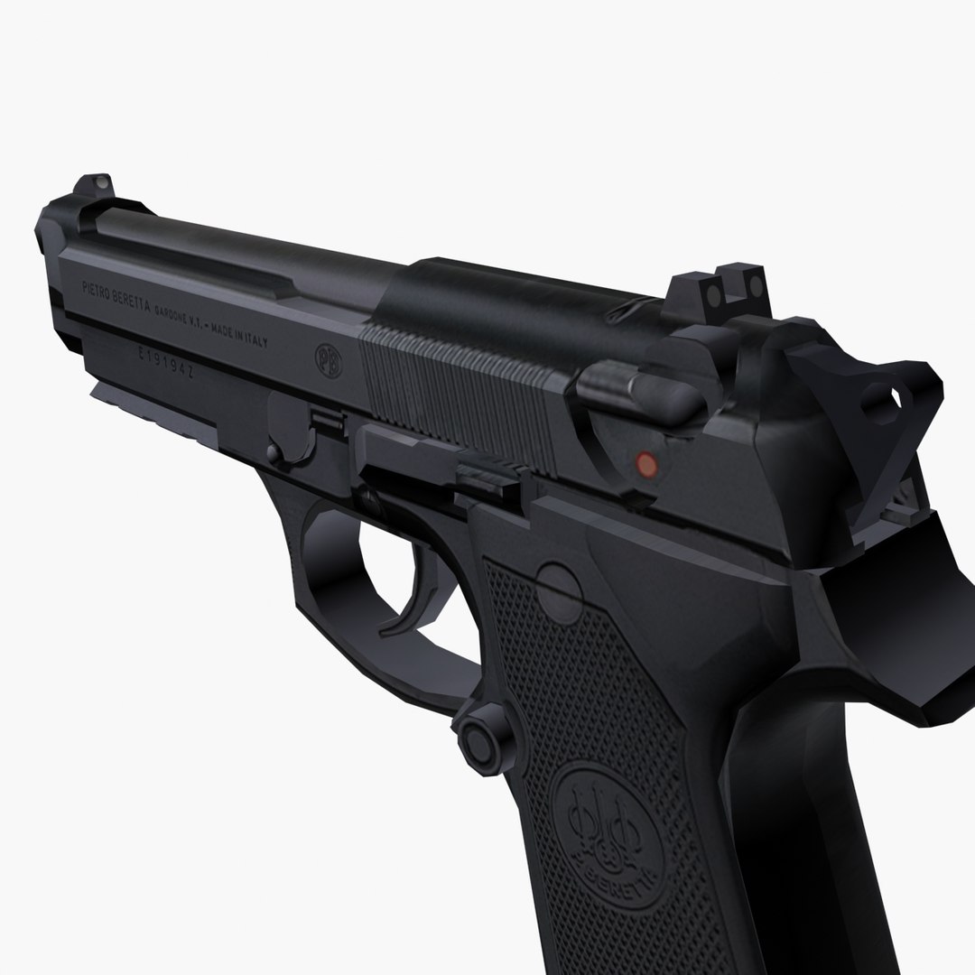 M9 Pistol 3d Model