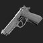M9 Pistol 3d Model