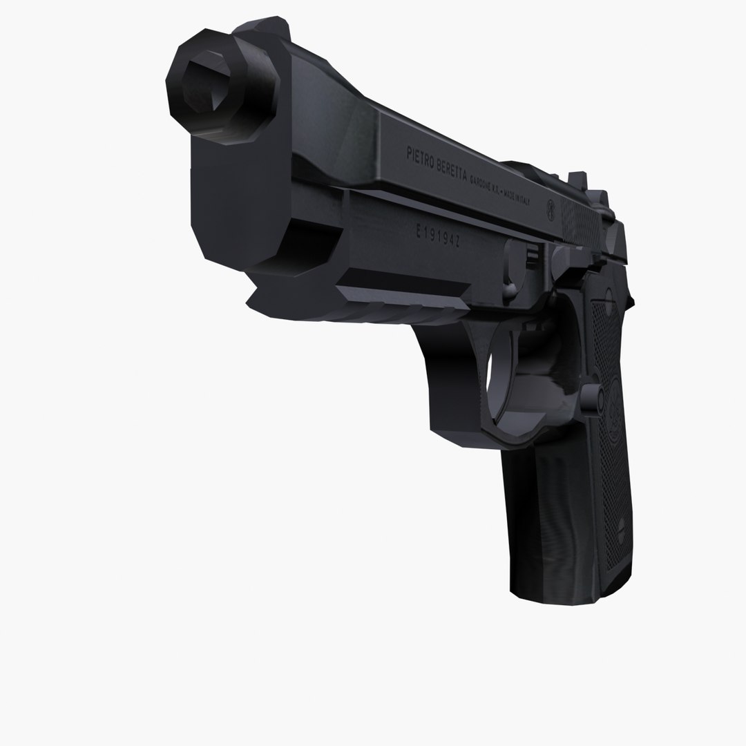 M9 Pistol 3d Model