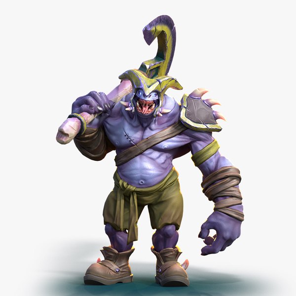 modelo 3d Personaje listo para el juego Big Guy - TurboSquid 2248906