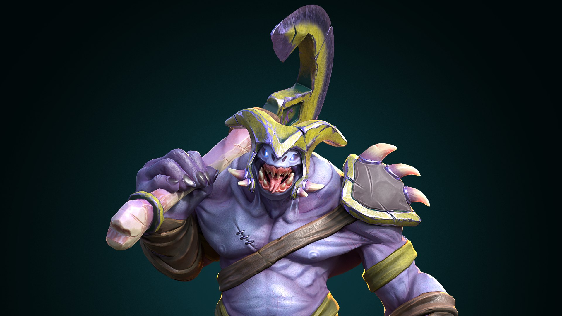 3D Game-ready Character Big Guy Model - TurboSquid 2248906